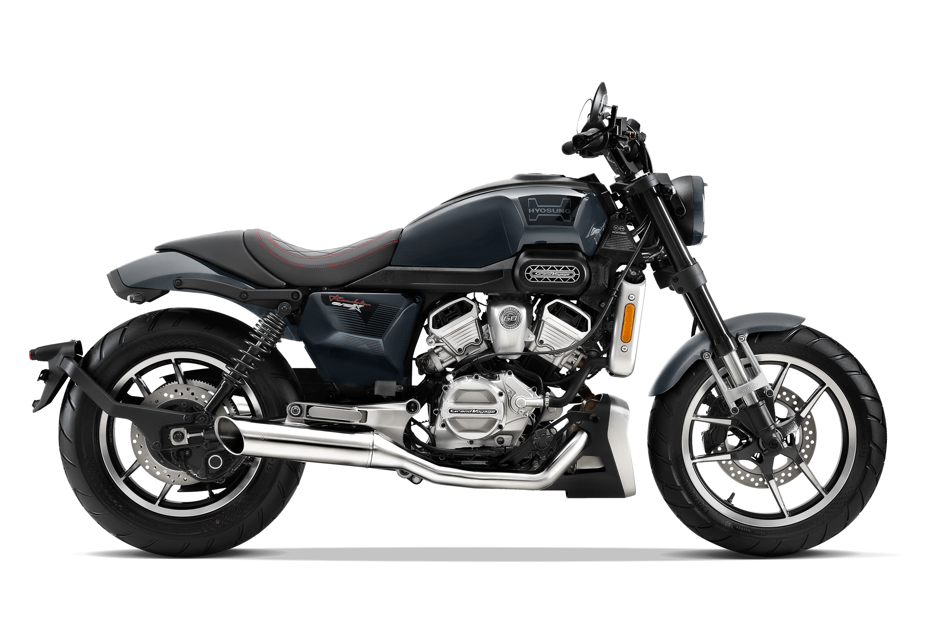 HYOSUNG GV 125 X ABS | Muscle Bike | Motorrad 125ccm